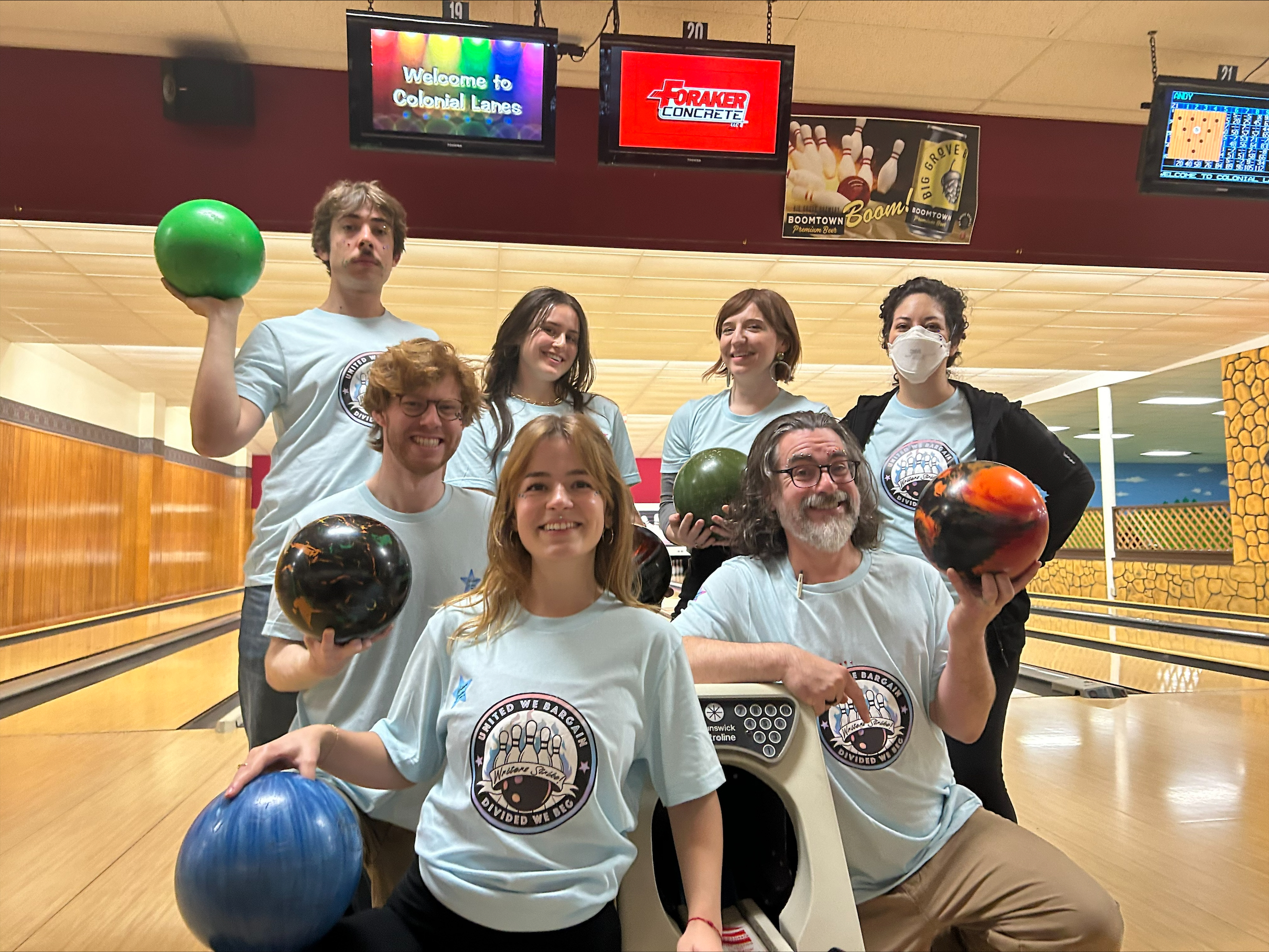 The Team "Writer's Strike" Wins the NWP's 116th Annual Bowling ...